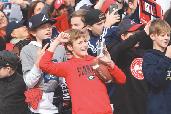 Atlanta Braves celebrate World Series title in style with parade | News ...